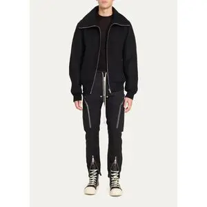 Rick Owens Wool Rib Crewneck Sweater