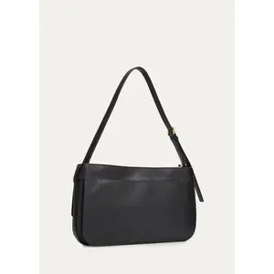 FERRAGAMO Cara Medium Leather Shoulder Bag - Nero