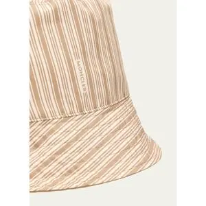 Moncler Stripe Bucket Hat - Medium Bro