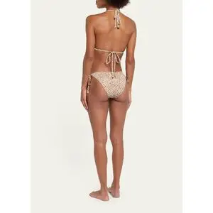 Ramy Brook Benni Leopard Bikini Bottoms
