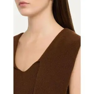 Cara Cara Ember Fitted V-neck Combo Top