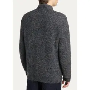 Giorgio Armani Rib-knit Mohair-blend Cardigan