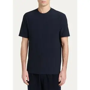 Giorgio Armani Rib-knit Wool-blend T-shirt