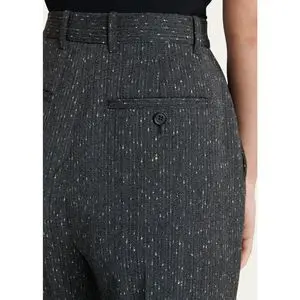 Alexander McQueen High-rise Pinstripe Straight-leg Trousers