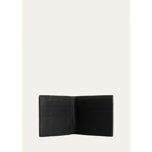 Bottega Veneta Intrecciato Leather Bifold Wallet - Black