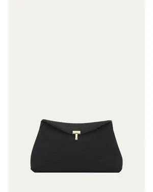 TOTEME T-lock Rope Clutch Bag - Black