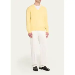 Officine Générale V-neck Wool Sweater