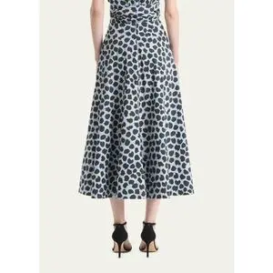 Altuzarra Varda Animal-print Midi Skirt