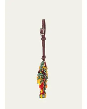 Loewe X Paula's Ibiza Beaded Fish Bag Charm