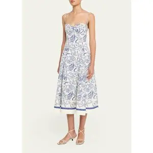Simkhai Analise Bustier Midi Dress