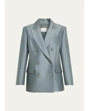 Zimmermann Valiant Double-breasted Blazer