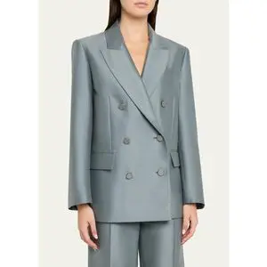 Zimmermann Valiant Double-breasted Blazer