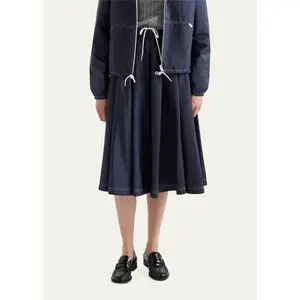 Prada Re-nylon Full Midi Skirt
