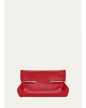 Givenchy Pinch Soft Leather Clutch Bag - Equestrian