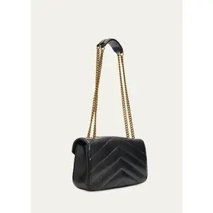 Saint Laurent Loulou Quilted Leather Shoulder Bag