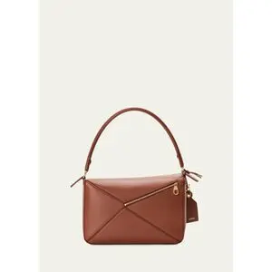 Loewe X Paula's Ibiza Puzzle Medium Leather Top-handle Bag