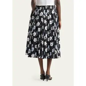 Prada Wildflower Cotton Midi Skirt