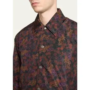 Dries Van Noten Floral Bomber Jacket