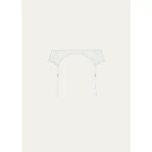Lise Charmel Sublime Organza Embroidered Lace Suspender Belt
