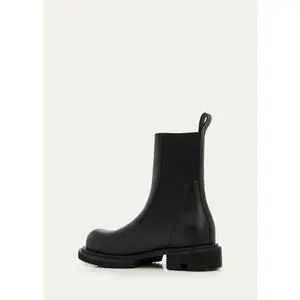 Rick Owens Beatle Gabe Leather Chelsea Boots - Black