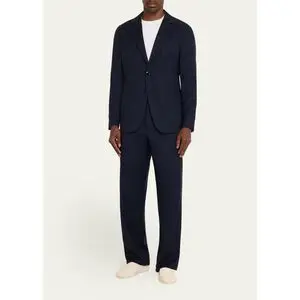 Giorgio Armani Cashmere Straight-leg Tailored Pants
