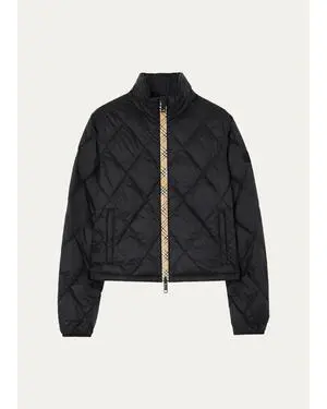 Burberry Bramford Quilted Zip Jacket
