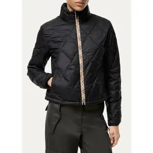Burberry Bramford Quilted Zip Jacket