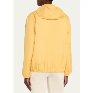 Moncler Fegeo Hooded Windbreaker Jacket - Pink