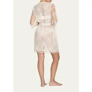 Lise Charmel Scalloped Floral Lace Robe