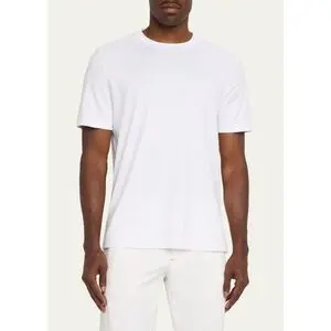 Brioni Sea Island Cotton Crewneck T-shirt - Royal