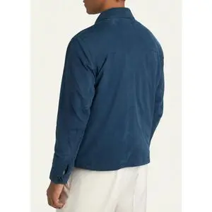 Brioni Nubuck Leather Zip-front Blouson Jacket