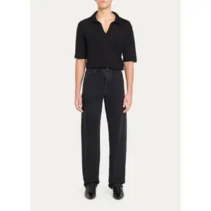 Saint Laurent Relaxed Straight-leg Denim Jeans