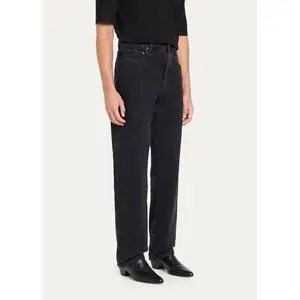 Saint Laurent Relaxed Straight-leg Denim Jeans
