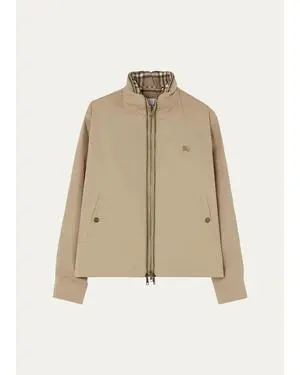 Burberry Cotton Twill Jacket With Gilet