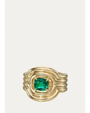Melissa Kaye 18k Rocky Rae Pinky Ring With