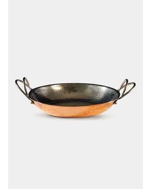 SERTODO COPPER Paella Pan, 8"dia - Copper