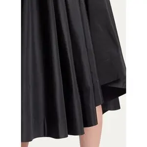 Valentino Garavani Silk Taffeta Full Midi Skirt