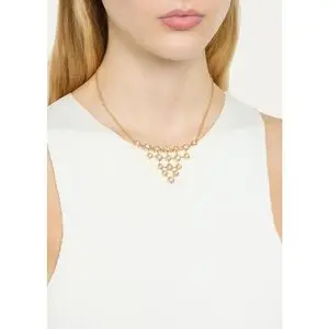Brent Neale 18k Gold Bib Necklace With Diamonds