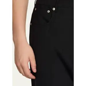 Rick Owens Geth Paper Wool Wide-leg Jeans