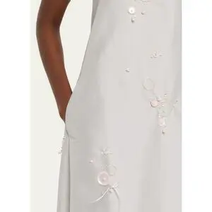 Bernadette Winnie One-shoulder Bow Embellished Taffeta Gown