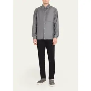 Sease New Gate Invisible-zip Snap-front Shirt