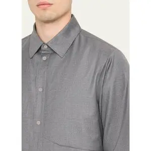 Sease New Gate Invisible-zip Snap-front Shirt