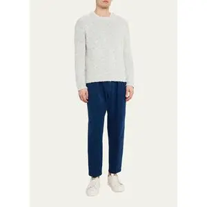Massimo Alba Nicol Melange Knit Crewneck Sweater