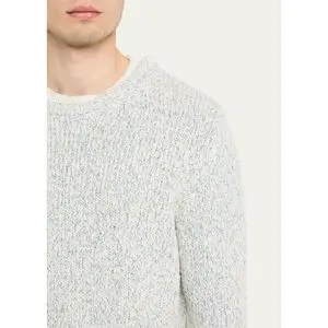 Massimo Alba Nicol Melange Knit Crewneck Sweater