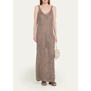 Brunello Cucinelli Suede Espadrille Wedge Sandals