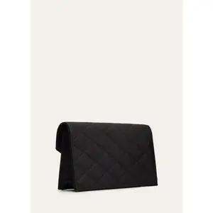Saint Laurent Small Quilted Wallet On Chain