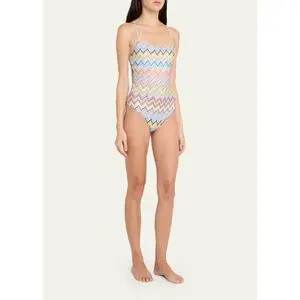 Missoni Zigzag One-piece Swimsuit