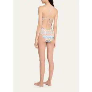 Missoni Zigzag One-piece Swimsuit