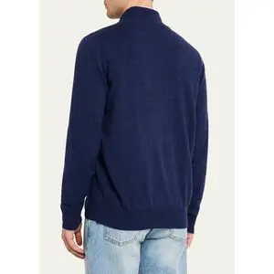 Brunello Cucinelli Cotton And Cashmere Full-zip Sweater