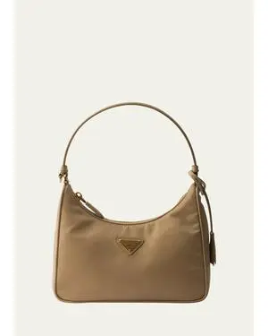 Prada Re-edition 2005 Re-nylon Shoulder Bag - Camel